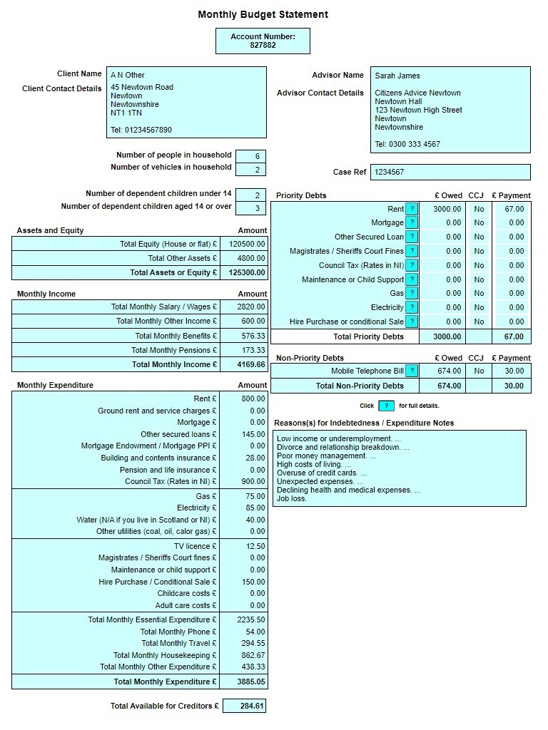 Budgetminder.co.uk - Financial Planning And Affordable Debt Repayment